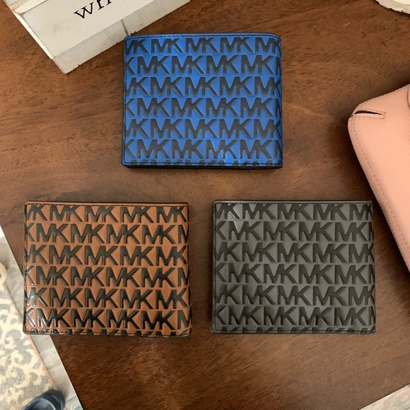 Michael Kors | Bags | 2 In Double Mk Mens Wallet | Poshmark